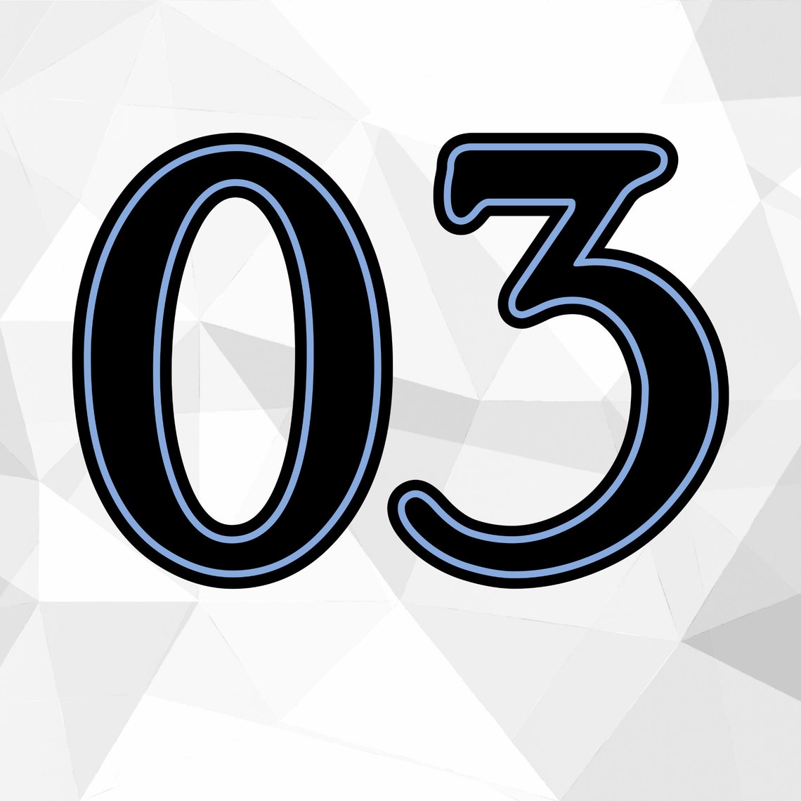 Black Number Clipart Number SVG PNG Number 0-9 Clipart Number - Etsy