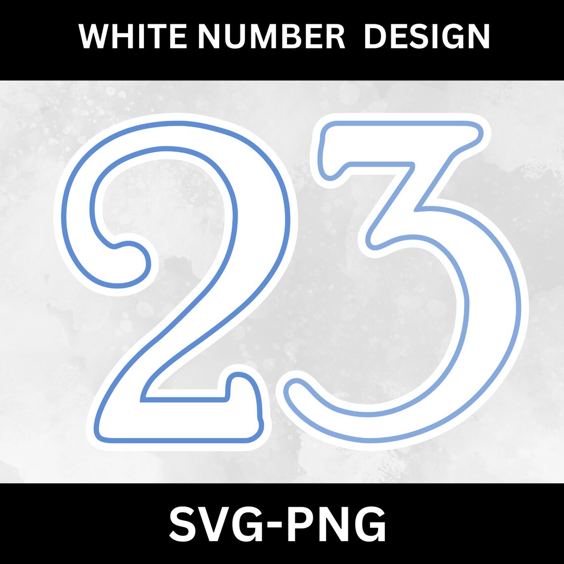 White Number Clipart Number SVG File PNG Number 0-9 Clipart Number ...