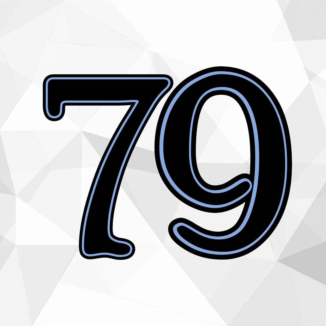 Black Number Clipart Number SVG PNG Number 0-9 Clipart Number - Etsy