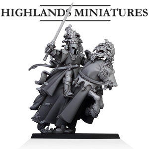Highlands Miniatures - the Green Knight - Fantasy Battles - Etsy