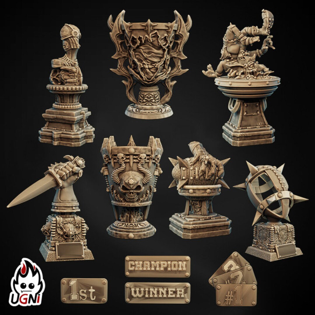Ugni Fantasy Football Team Trophy Pack - Etsy