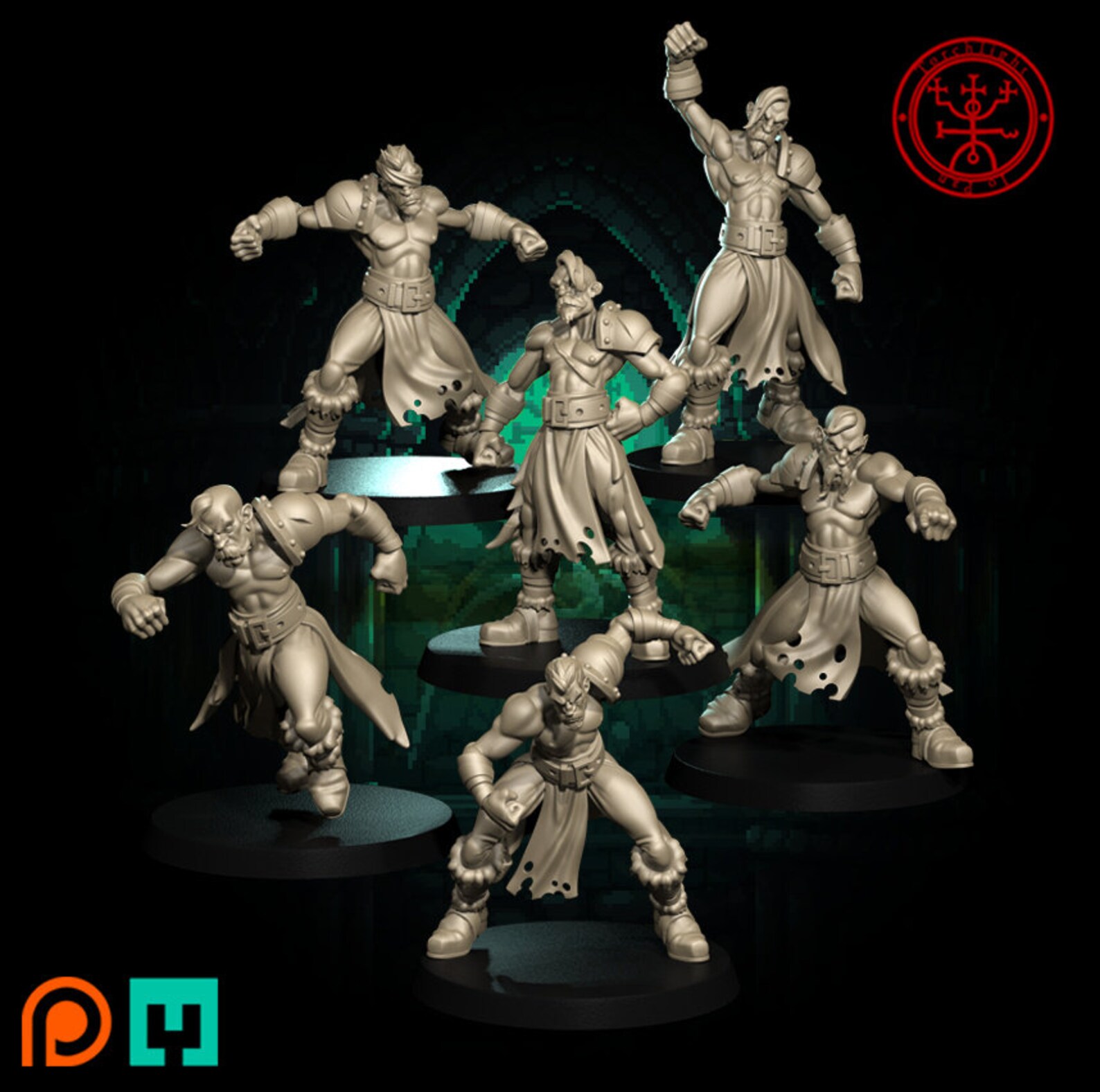 Torchlight "the Imperial Circus" Kislev Fantasy Football Team - Etsy