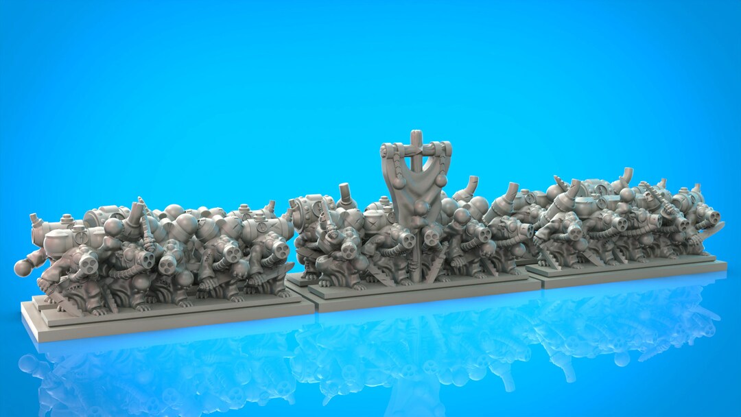 10mm Vermin Clans Army by Ankylo Miniatures - Etsy