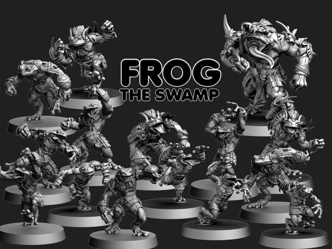 Realm of Paths Frog Fantasy Football Team - Etsy