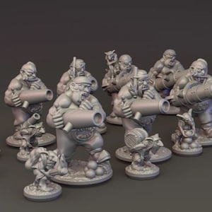 10mm Fantasy Battle Ogre Kingdom Army by Greenskin Miniatures - Etsy