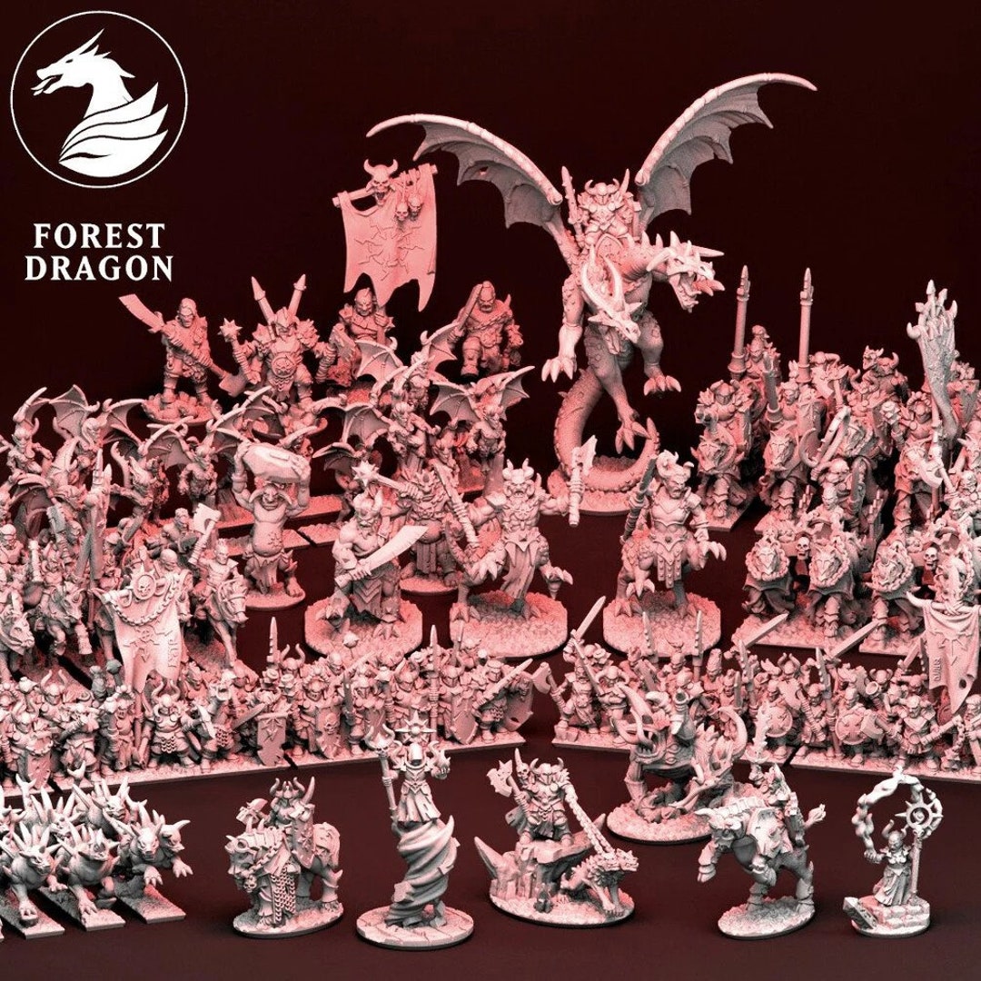 10mm Fantasy Battle Despoilers Army by Forest Dragon - Etsy