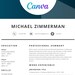 Classic Resume Template Professional Resume CV Template - Etsy