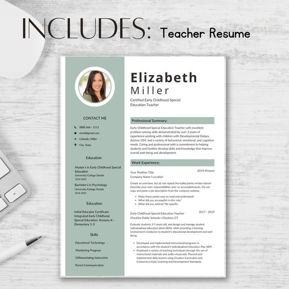 Professional Teacher Portfolio Templates