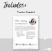 Neutral Teacher Portfolio, Teacher Portfolio Template, Educational ...