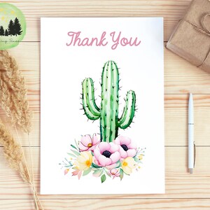 Watercolor Floral Cactus Clipart, Pastel Floral Cactus, High Quality ...
