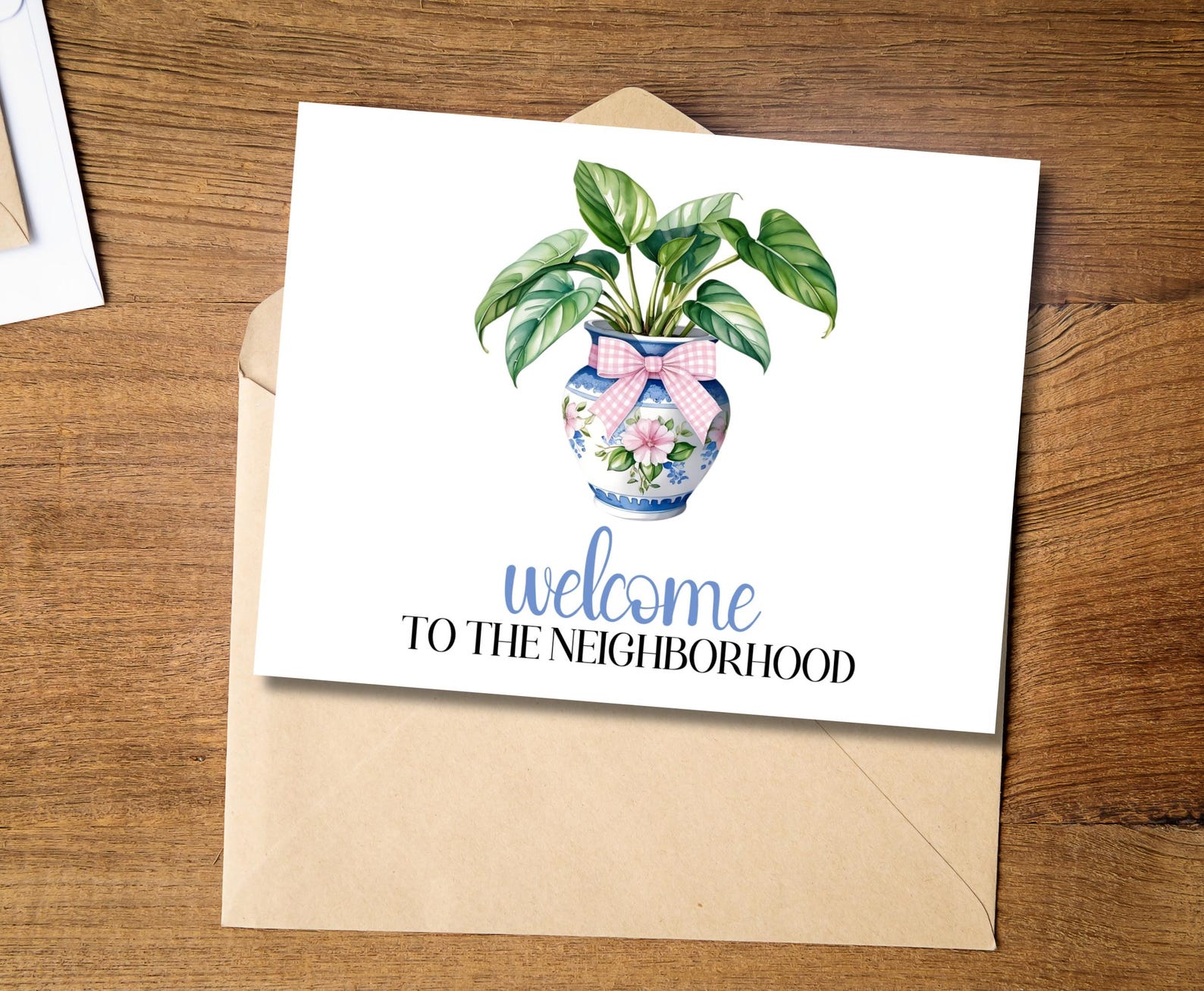 Grandmillenial Welcome to the Neighborhood Printable Greeting Card ...