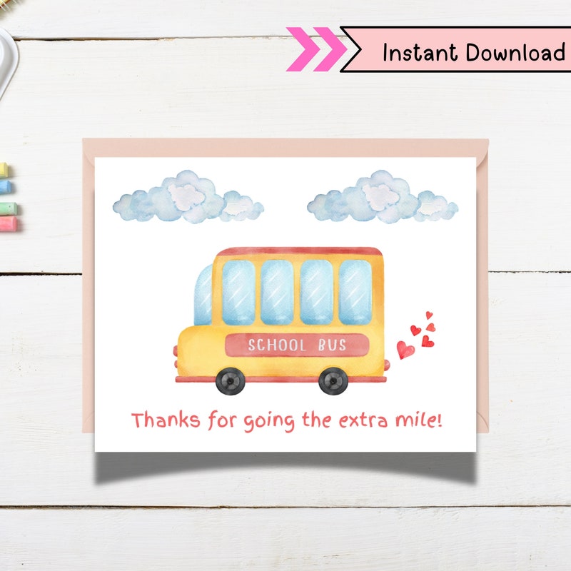 Bus Driver Thank You - Etsy