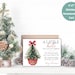 Hello New Neighbor Introduction Card, Christmas, Grandmillenial, Red ...