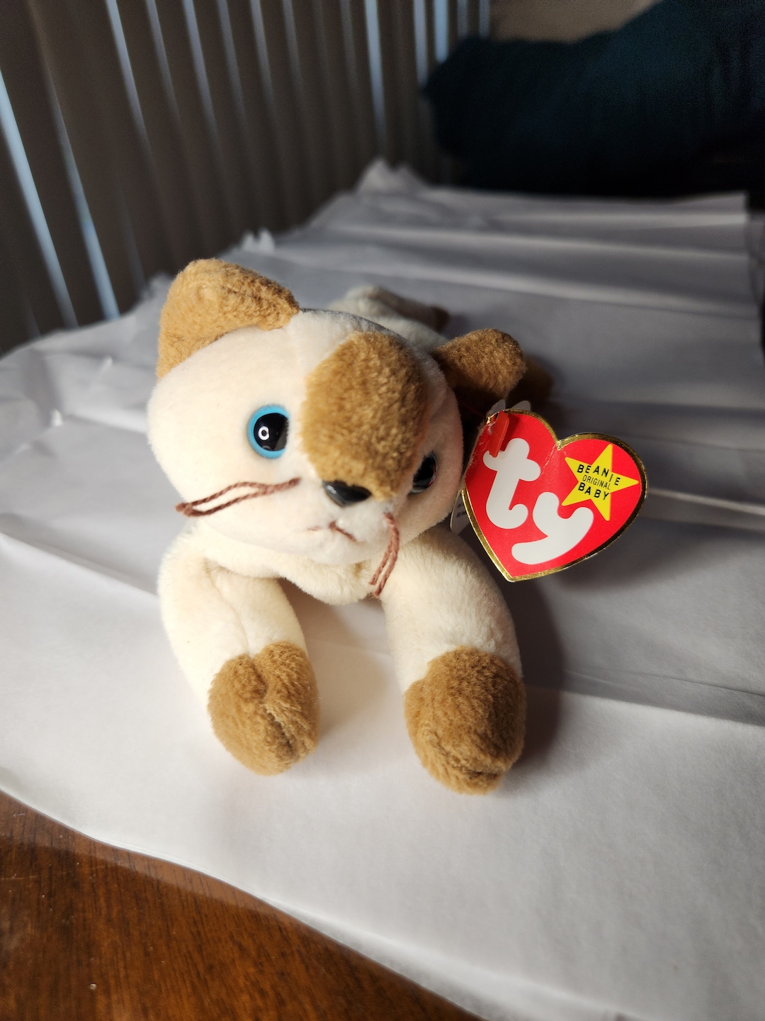 RARE Beanie Baby: Snip the Cat - Etsy