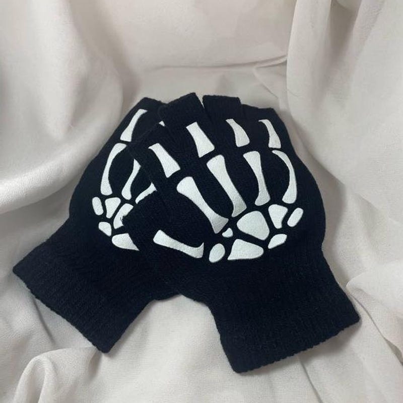 Halloween Gloves - Etsy