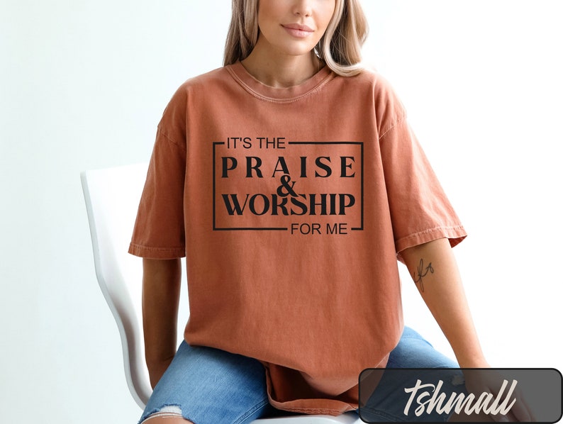 Comfort Colors Christian Shirt: Praise & Worship Bible Verse - Etsy