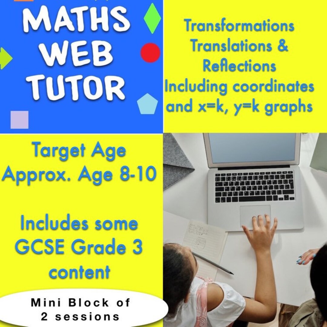 Transformations Target Age Year 5 (KS2 Up) Recorded Video Mini Maths ...