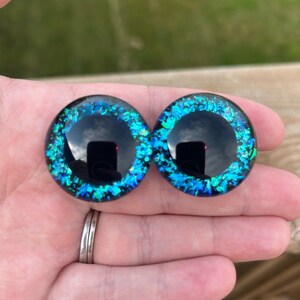 Discus Safety Eyes Hand-painted Color-shifting for Amigurumi, Taxidermy ...