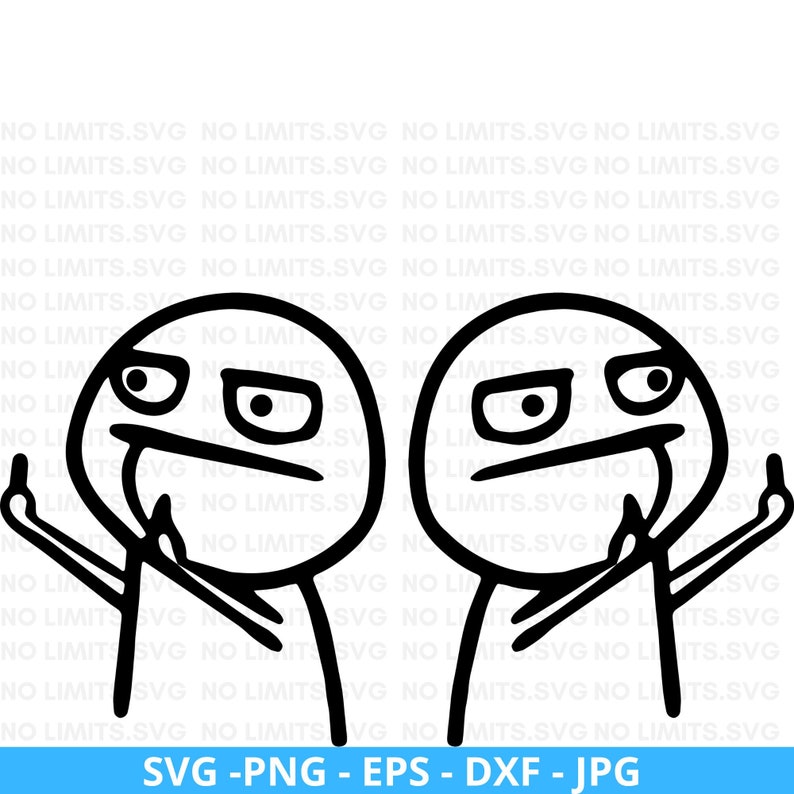 Middle Finger SVG - Etsy