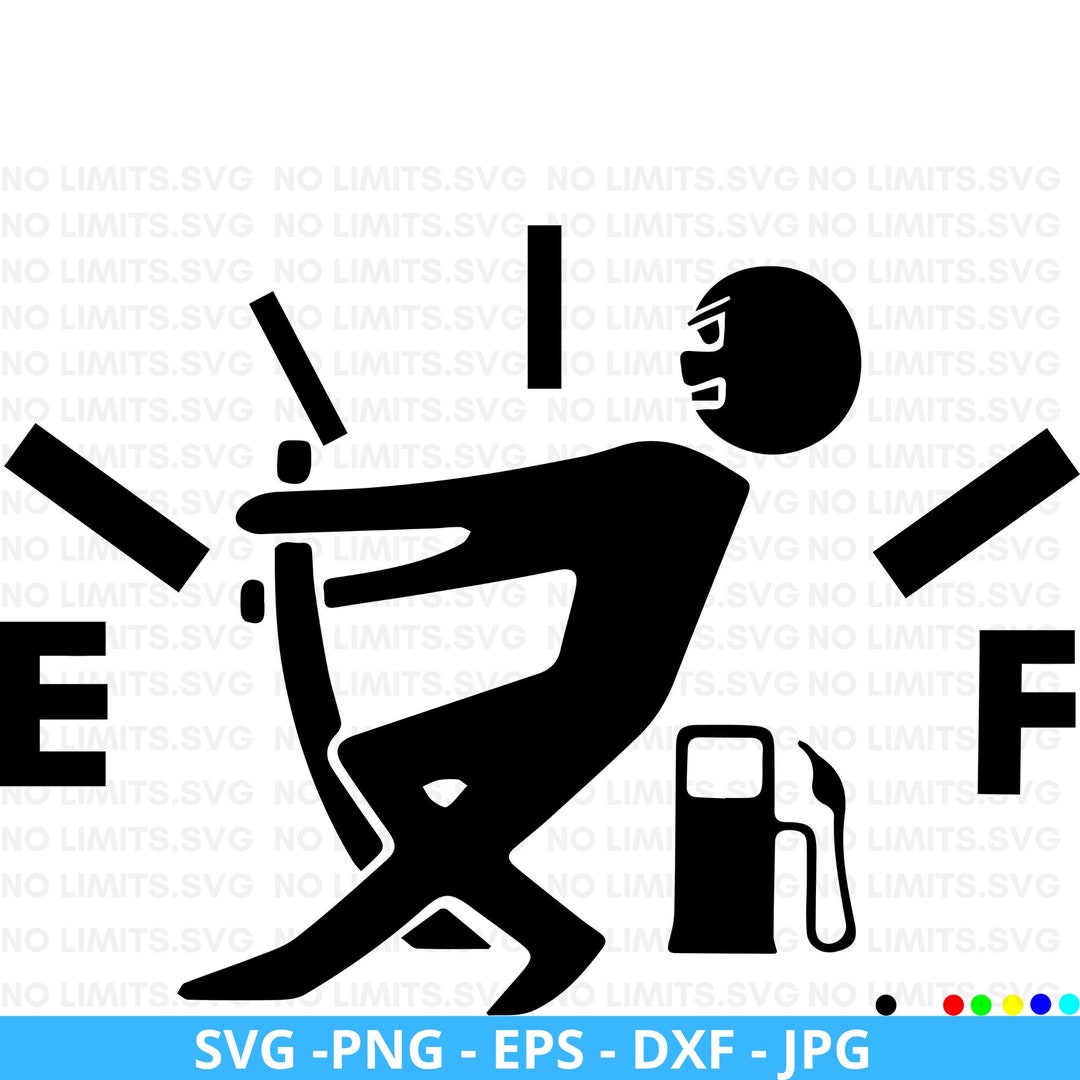 SVG Gas Tank Decal - Etsy