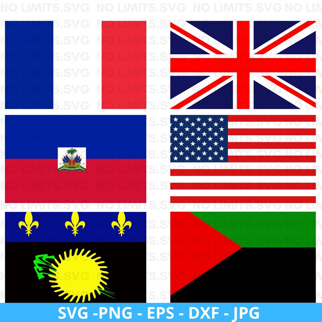 World Flags Svg - Etsy
