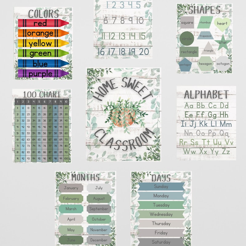 Farmhouse Classroom Decor - Etsy