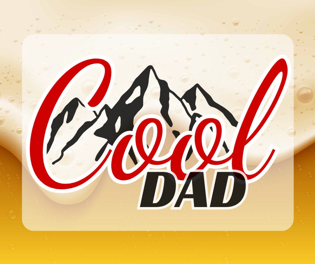 Cool Dad Coors SVG Beer Shirt Gift Father - Etsy