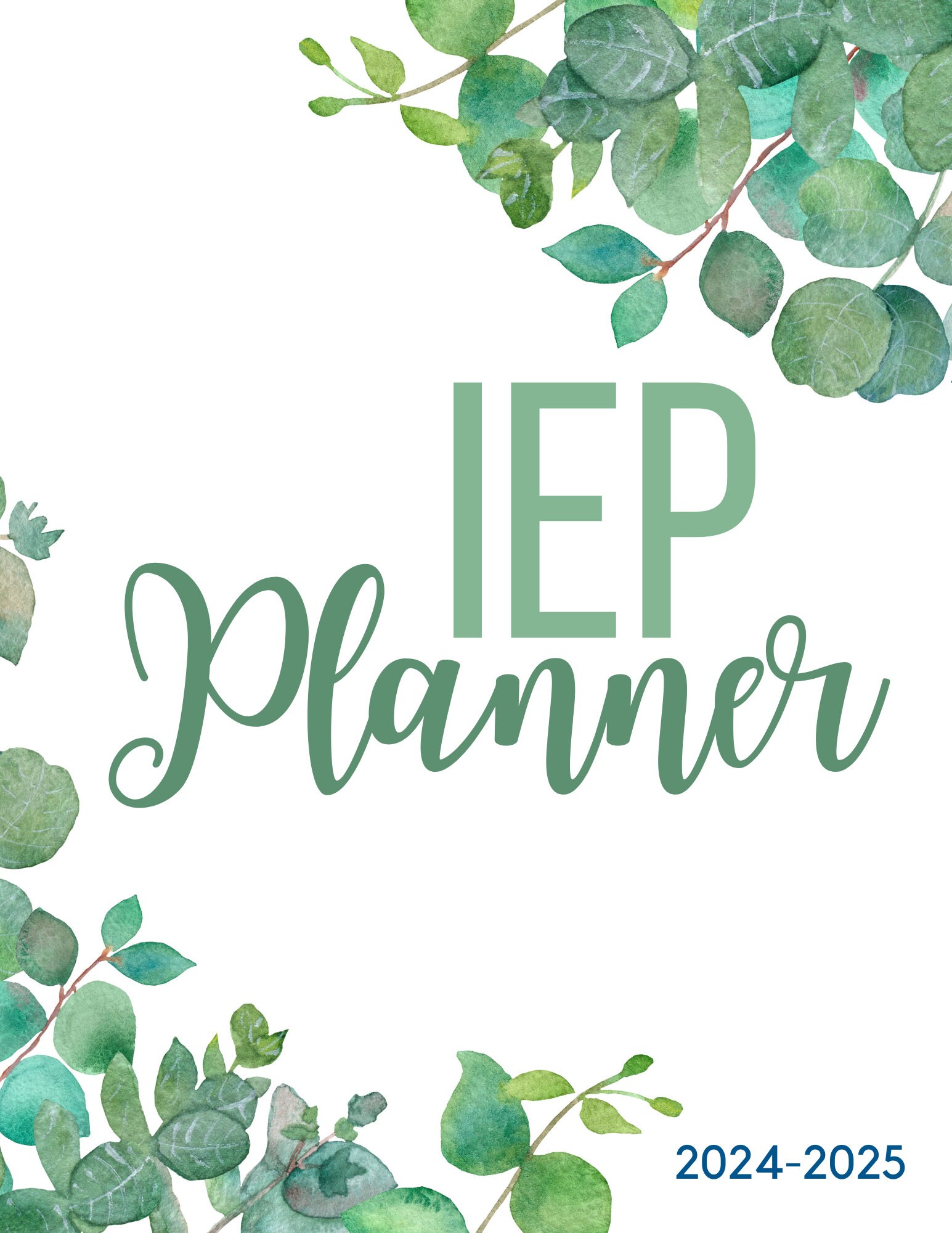 IEP Planner Special Education Teacher Goal Tracker Calendar Dates - Etsy