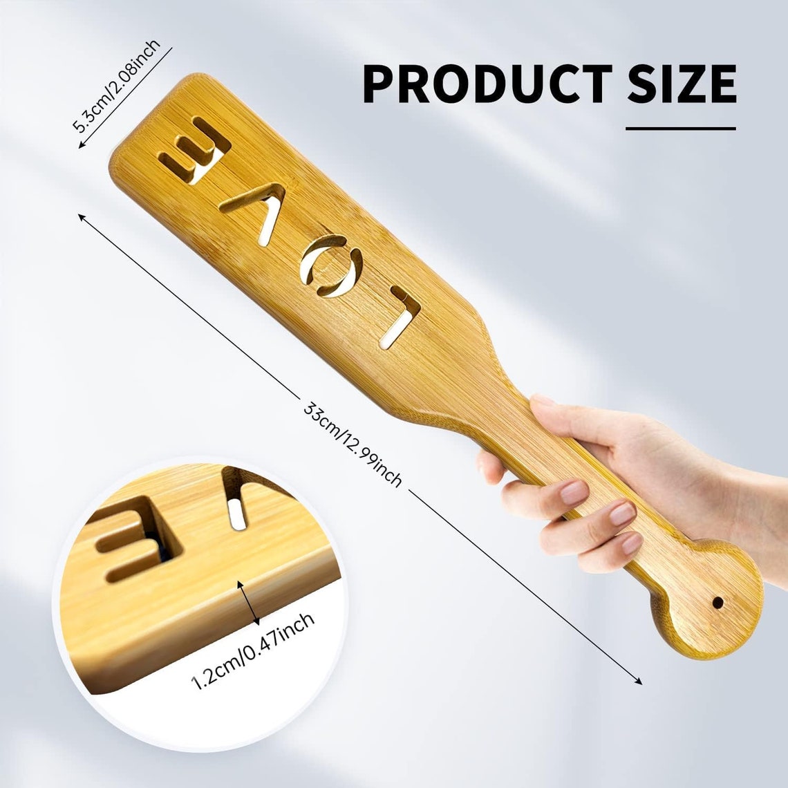 Wooden Smart Spanking Paddle [MATURE] - Etsy