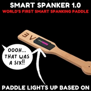 Wooden Smart Spanking Paddle [MATURE] - Etsy
