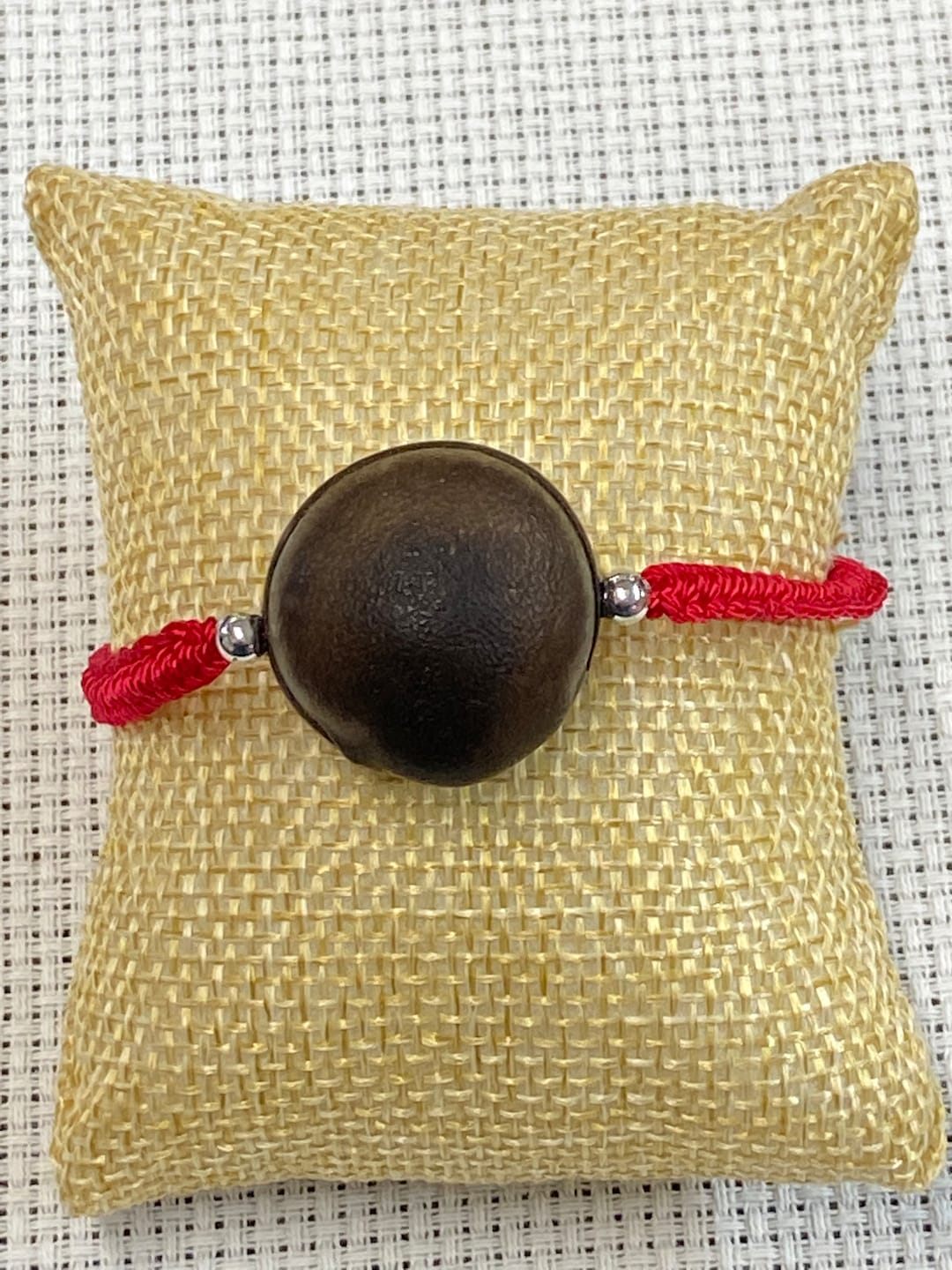 Pulsera Roja Con Ojo De Venado Para Bebe Ajustable Pulsera Para Bebe ...