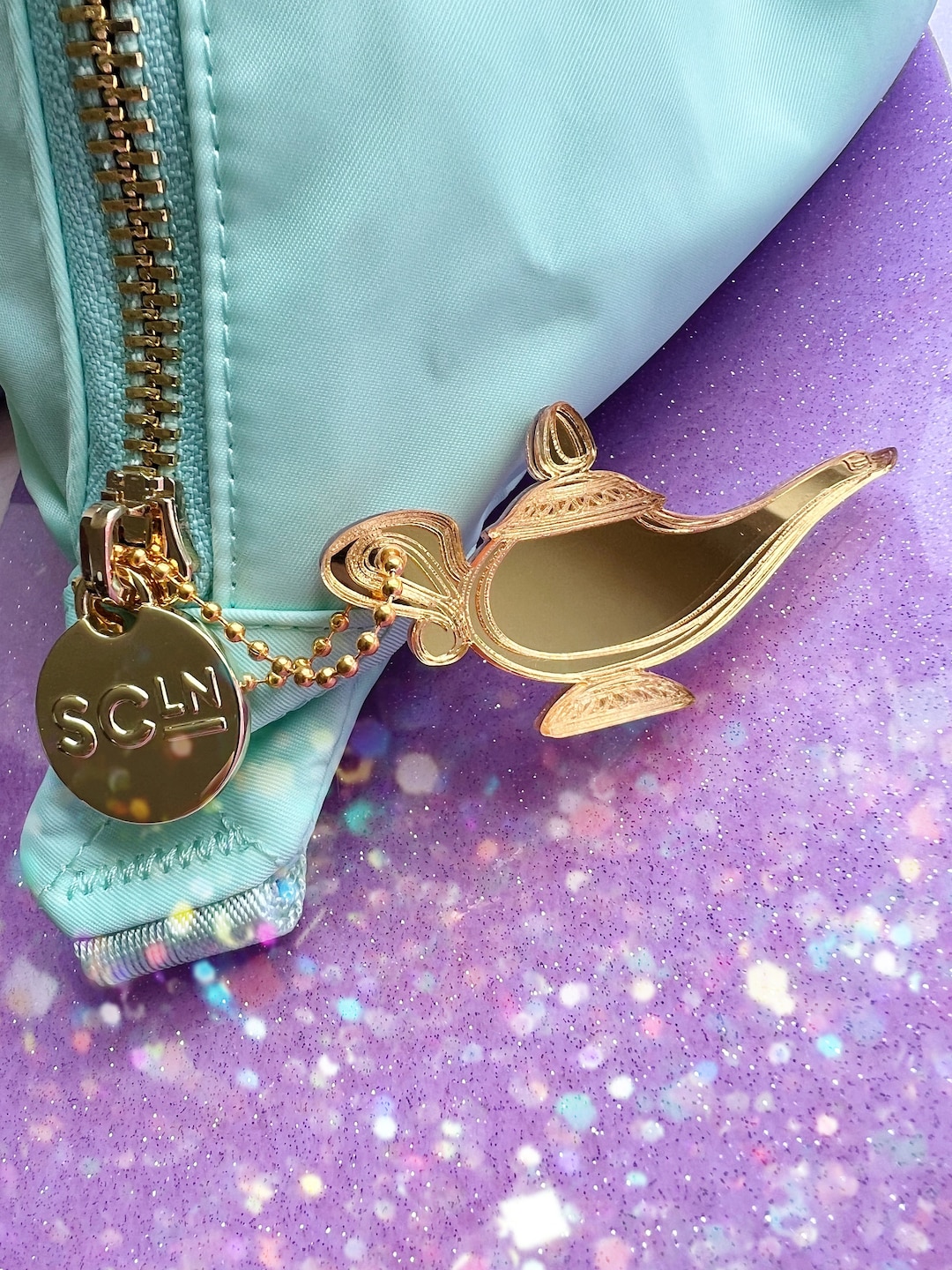 Genie Lamp Bag Charm - Etsy