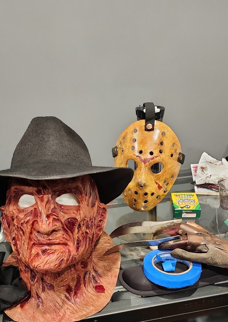 Freddy Krueger Mask With Fedora OVERHAULED - Etsy