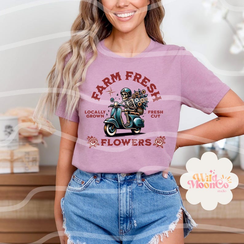 Farm Fresh Flowers SVG, Flowers PNG, Farm Fresh Flowers Digital ...