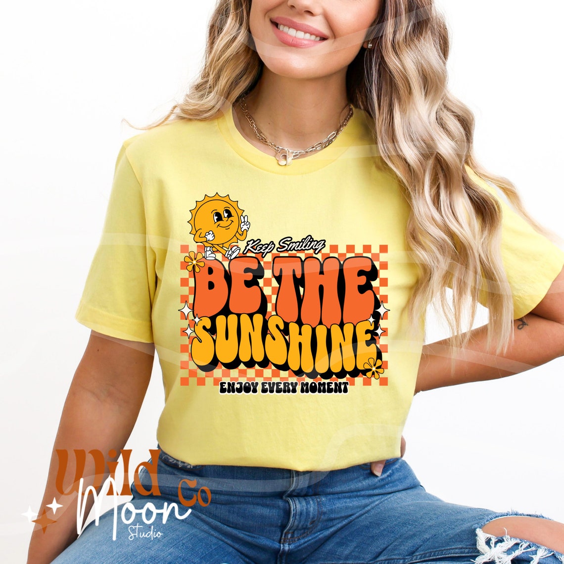 Keep Smiling Be the Sunshine PNG SVG Digital Download File, Groovy Png ...