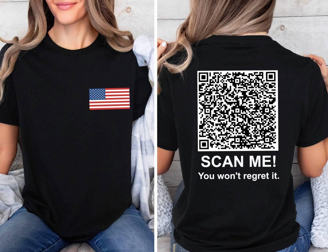 Trump YMCA QR Code Dance Tshirt, Viral Trump Dance Ymca Qr Code T-shirt ...