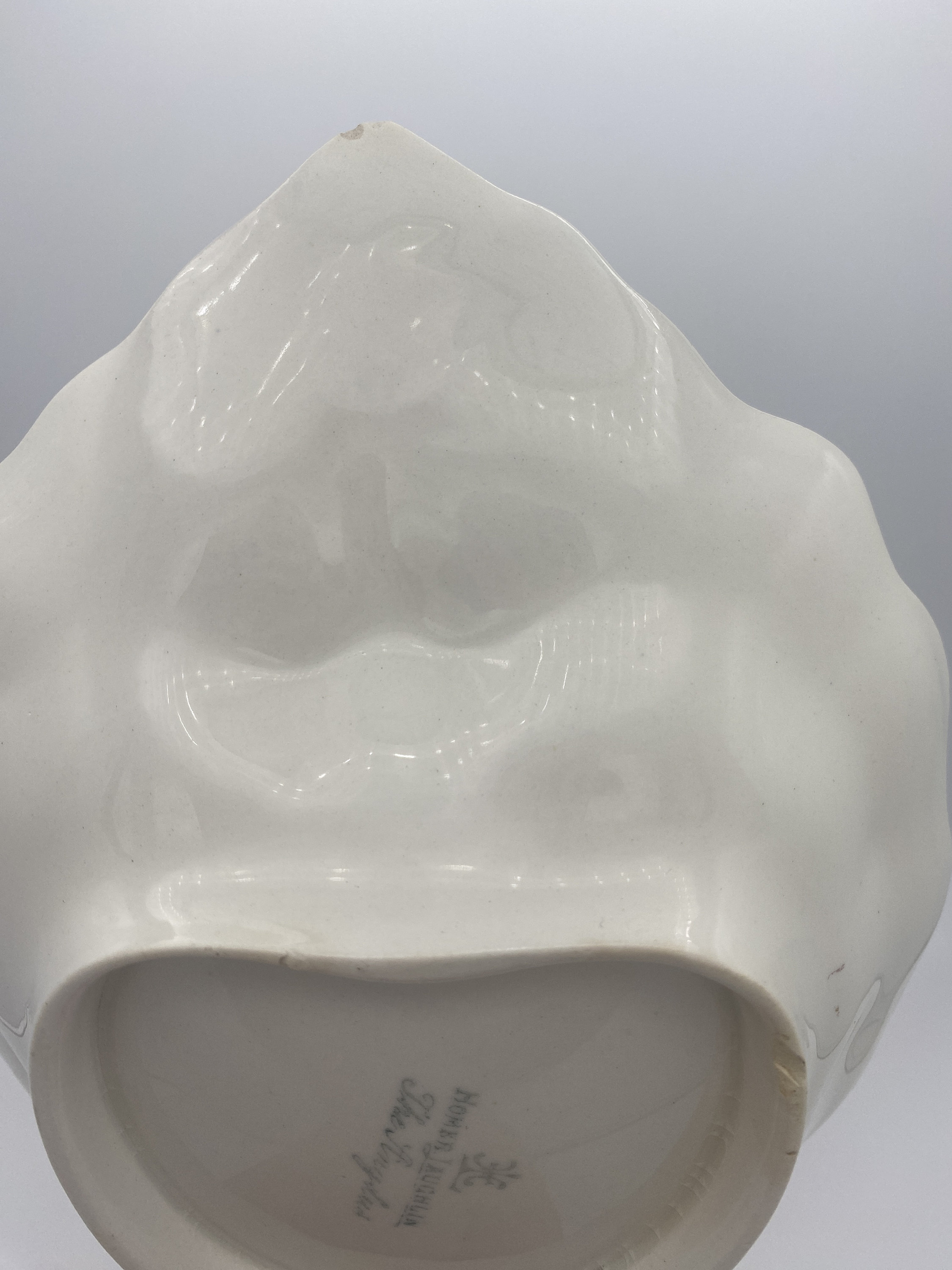 Homer Laughlin the Angelus Holly Pickle Dish With Scalloped and ...