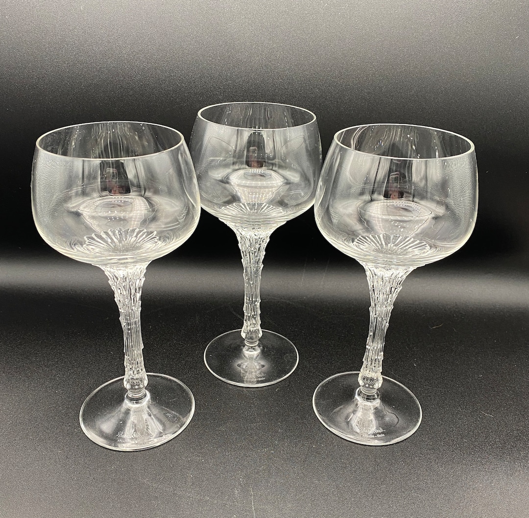 Rosenthal Studio Line SPLIT PATTERN Wine Glasses, Crystal Goblets ...