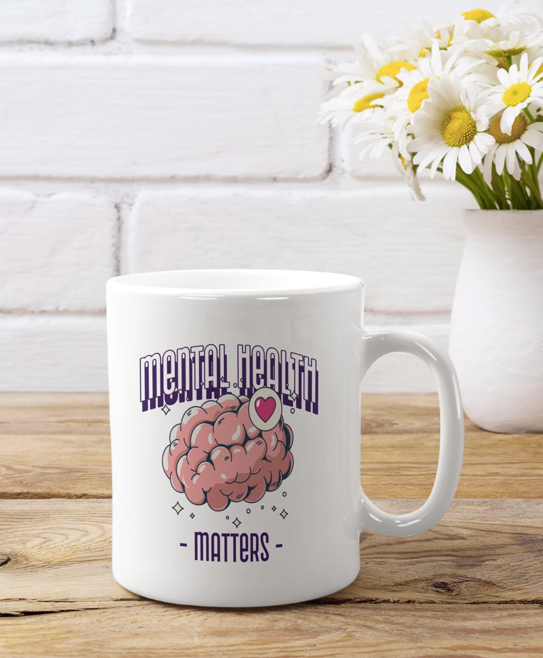 Mental Health Matters Mug, Mental Health Mugs, Mental Awareness, Health ...