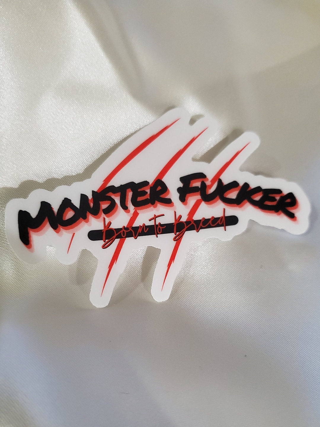Monster Fucker Born to Breed Sticker - Etsy