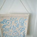 Hand Painted Canvas Flag | Floral Painted Canvas Flag | Children’s ...