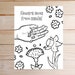 Printable Spring Themed Coloring Pages | Printable Coloring Activity - Etsy