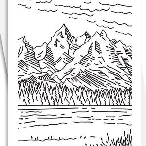 Printable U.S. National Parks Coloring Pages | Printable Children’s ...
