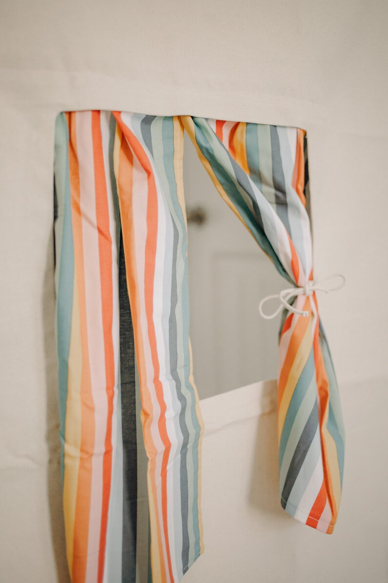 Puppet Doorway Theater Childrens Doorway Theater Pretend Play Curtain ...