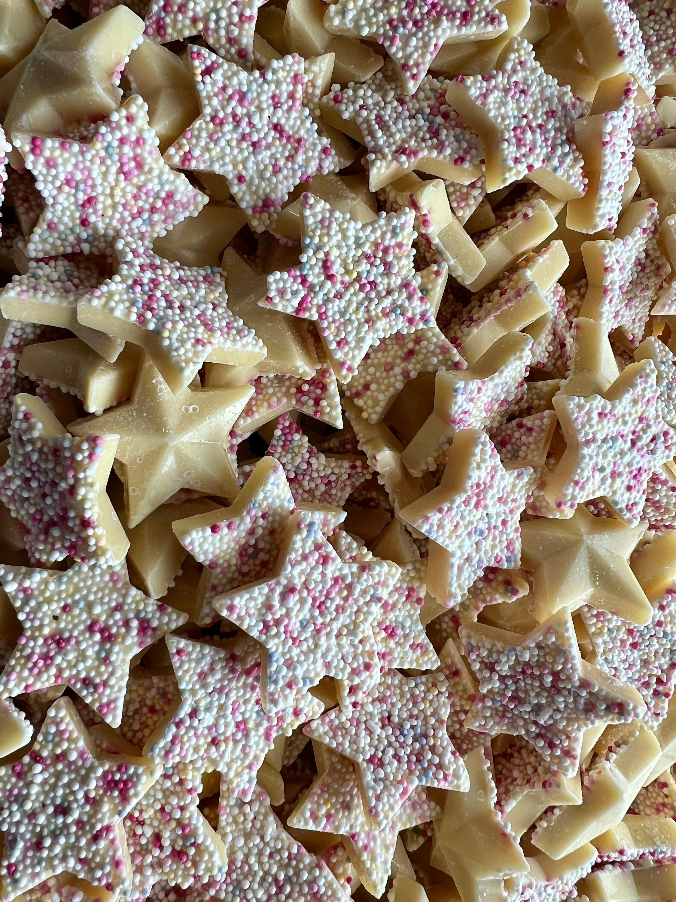 White Chocolate Stars, Star Snowies, Star Sweets, Sweetshop ...