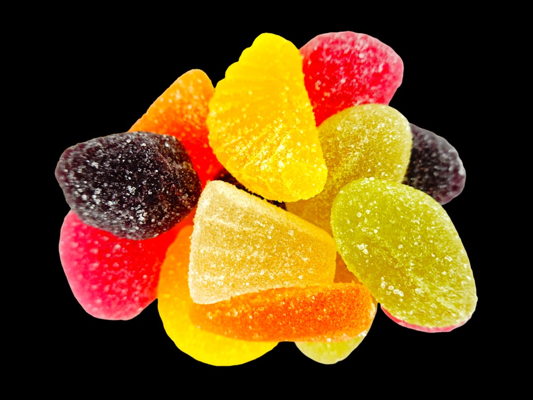 Fruit Jellies Sweets, Soft Jelly Sweets, Vegan, Free Postage ...