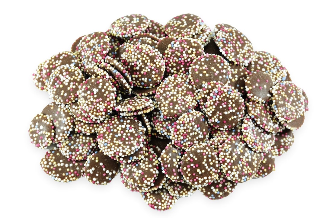 Jazzies Milk Chocolate Buttons With Sprinkles: Childhood Favourite ...