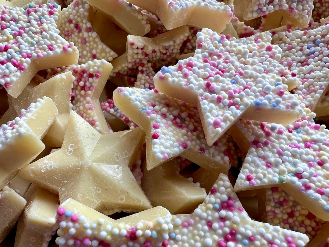 White Chocolate Stars, Star Snowies, Star Sweets, Sweetshop ...