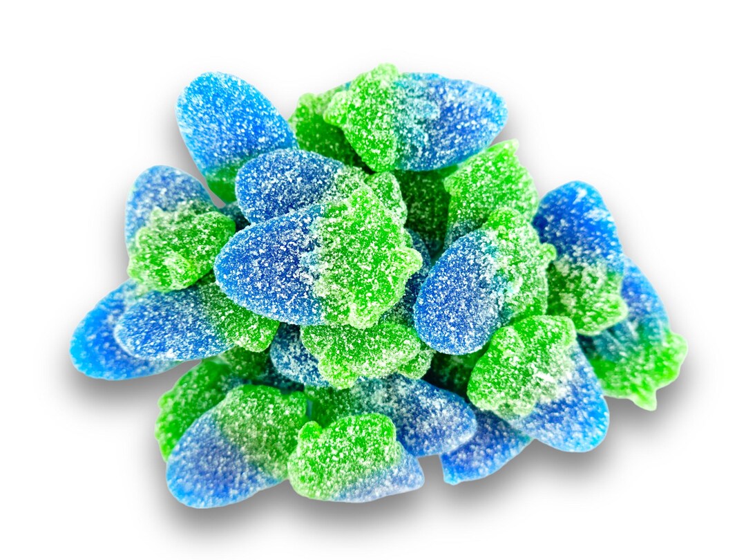 Fizzy Blue Raspberry Sweets, Free UK Delivery, Blue Sweets, Fizzy ...