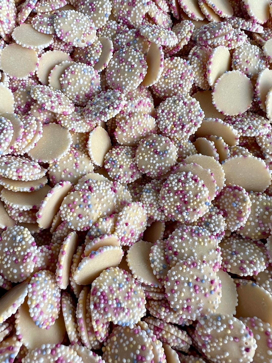 White Chocolate Snowies Buttons, Free Delivery, Quality Chocolate ...